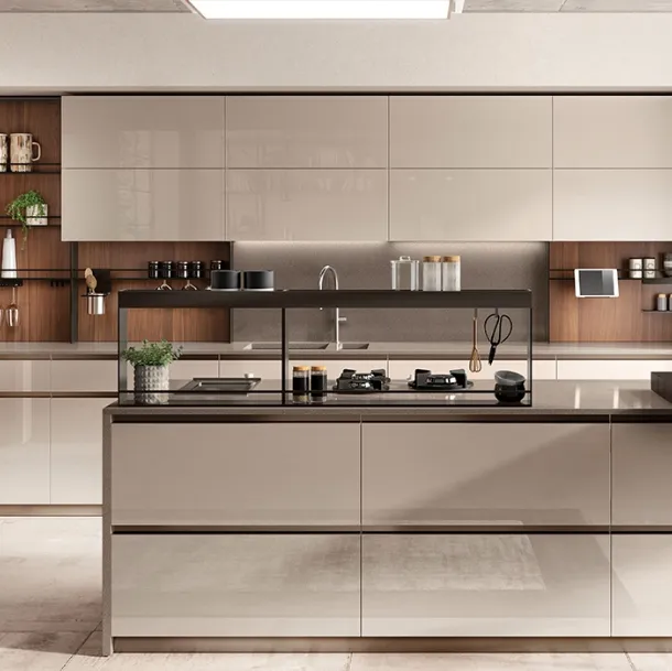 Cucine Moderne in laccato lucido